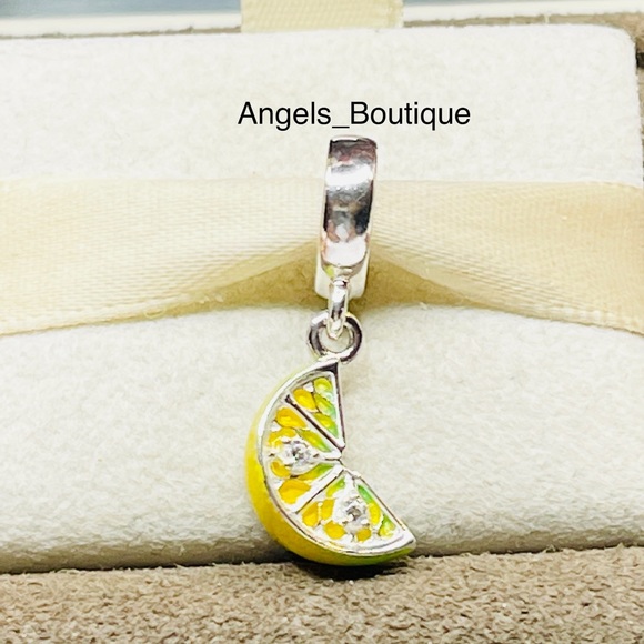 Pandora | Jewelry | New Pandora Lemon Slice Sparkling Fruit Dangle ...